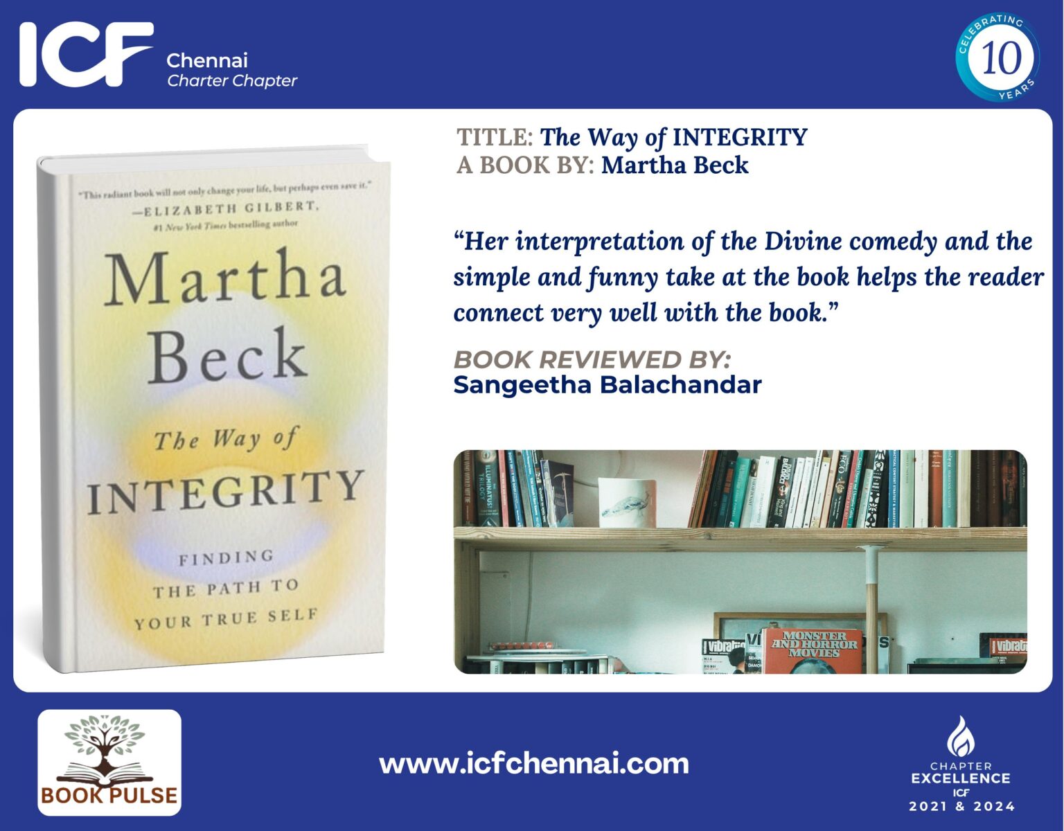The Way of Integrity by Martha Beck – ICF Chennai